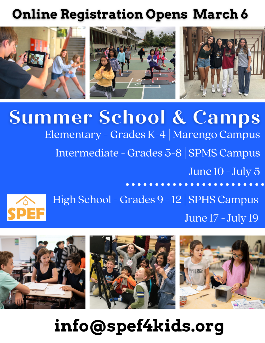 SPEF Online – South Pasadena Educational Foundation